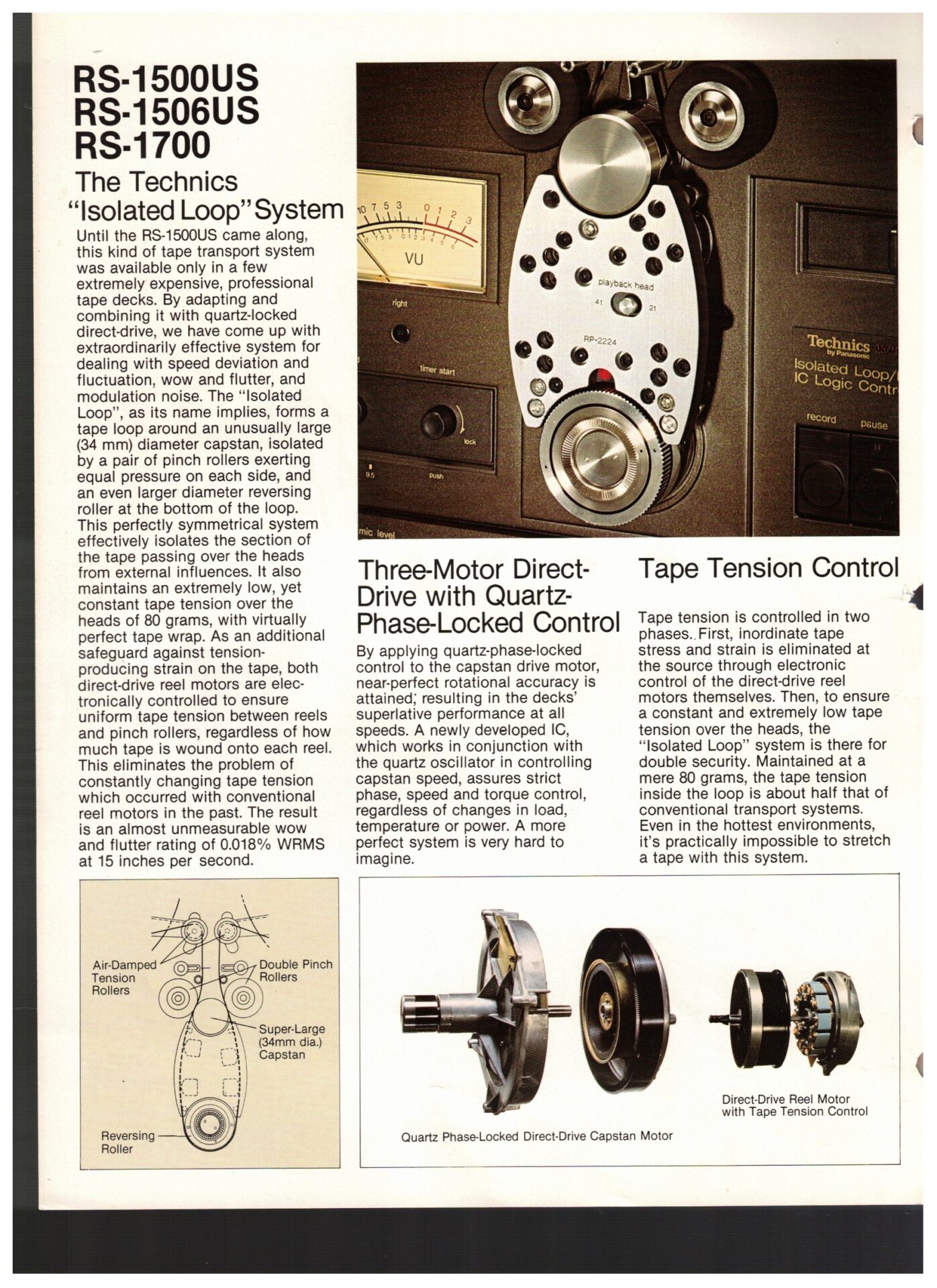 Technics promotional brochure