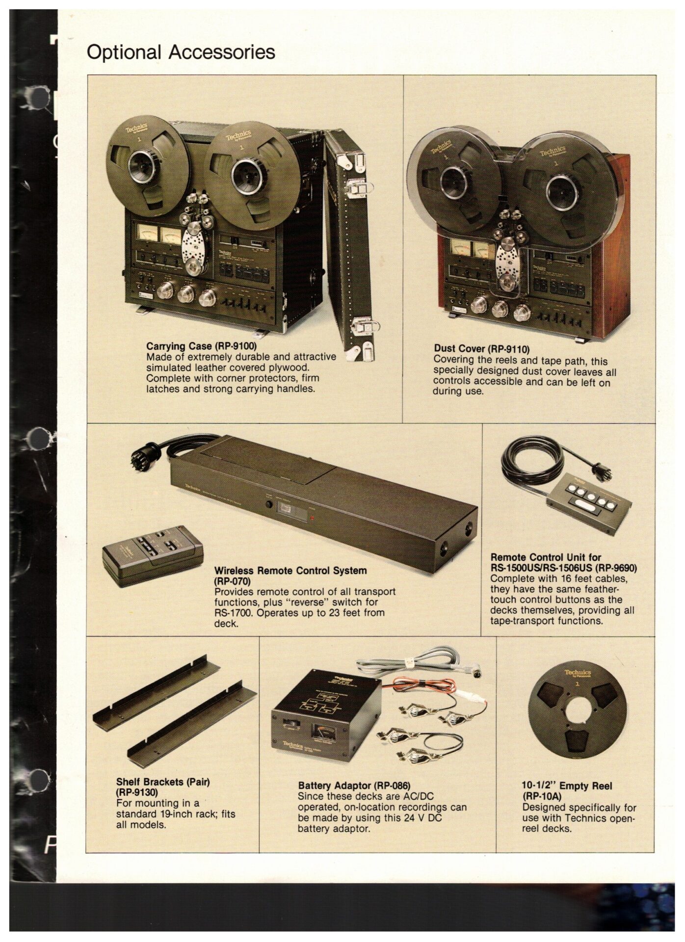 Technics promotional brochure